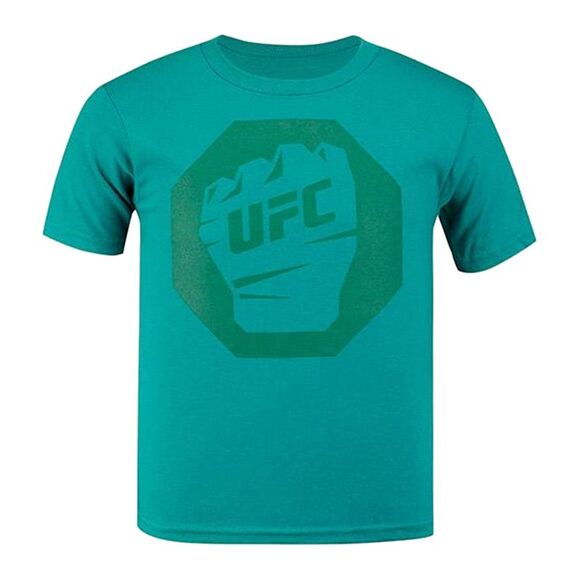 UFC | Shirts & Tops | Ufc Boys Fist Inside Logo Graphic Tshirt Green ...